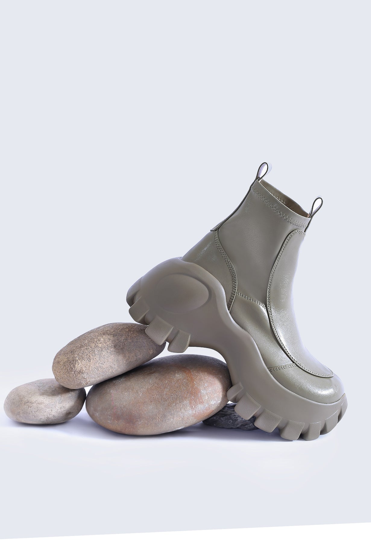 Eggshell Ankle Boots – Maria.B. Designs (PK)