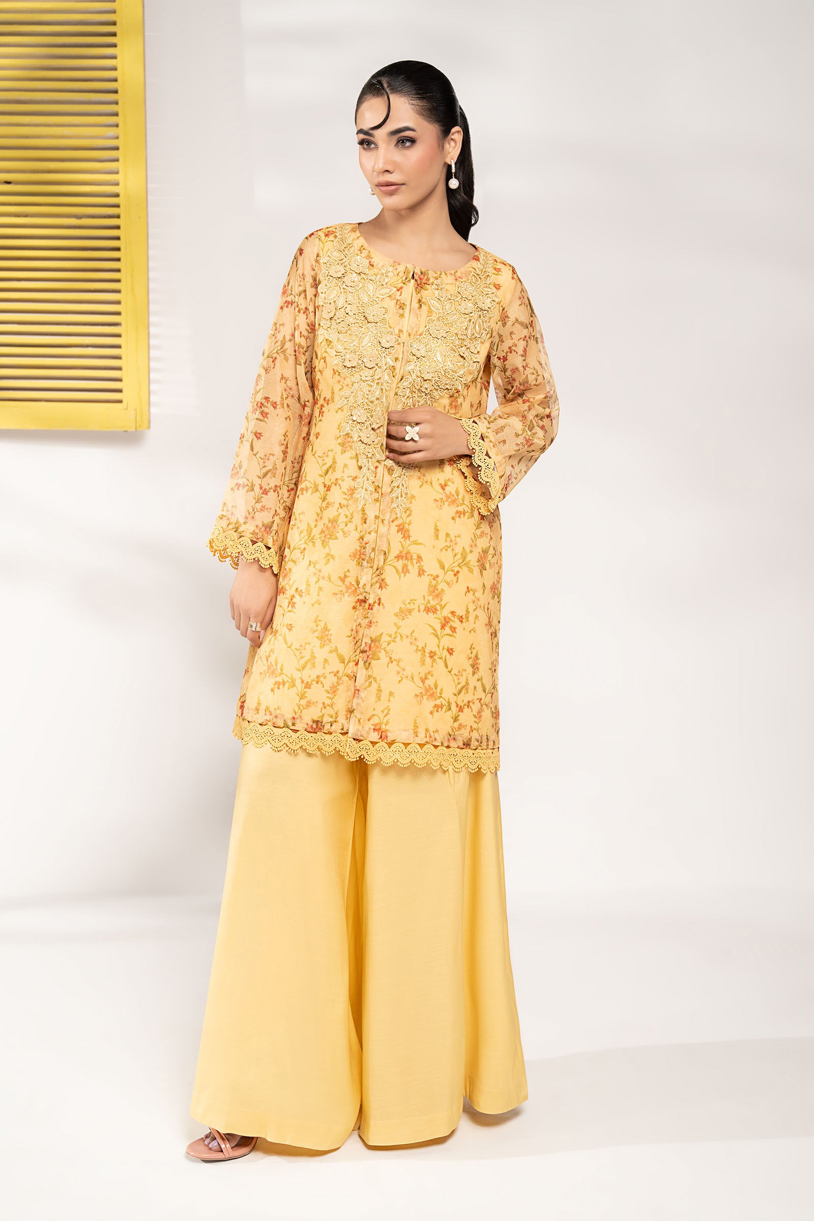 3 Piece Embroidered Cotton Net Suit – Maria.B. Designs (PK)