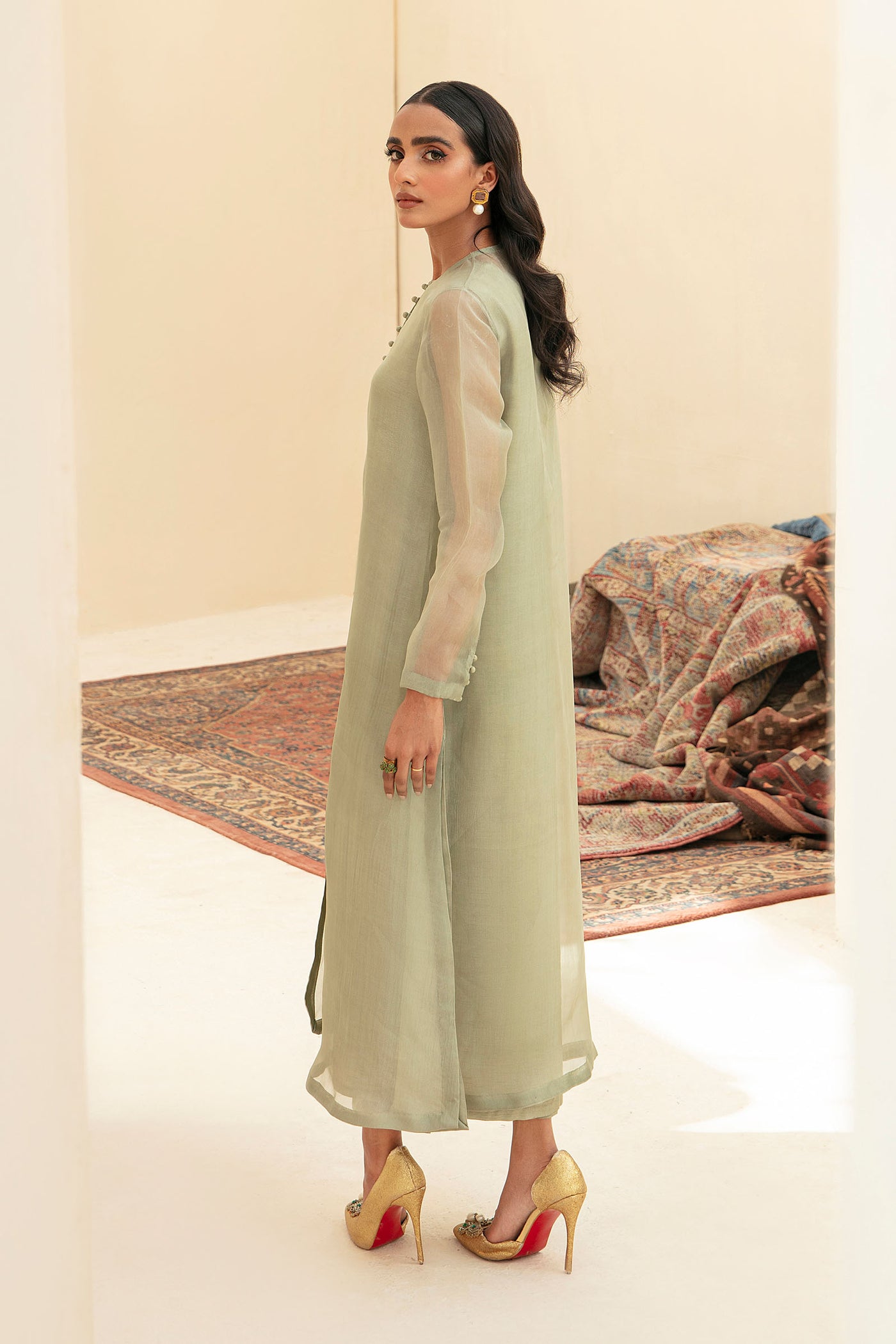 Suit Green MB-F23-307 – Maria.B. Designs (PK)