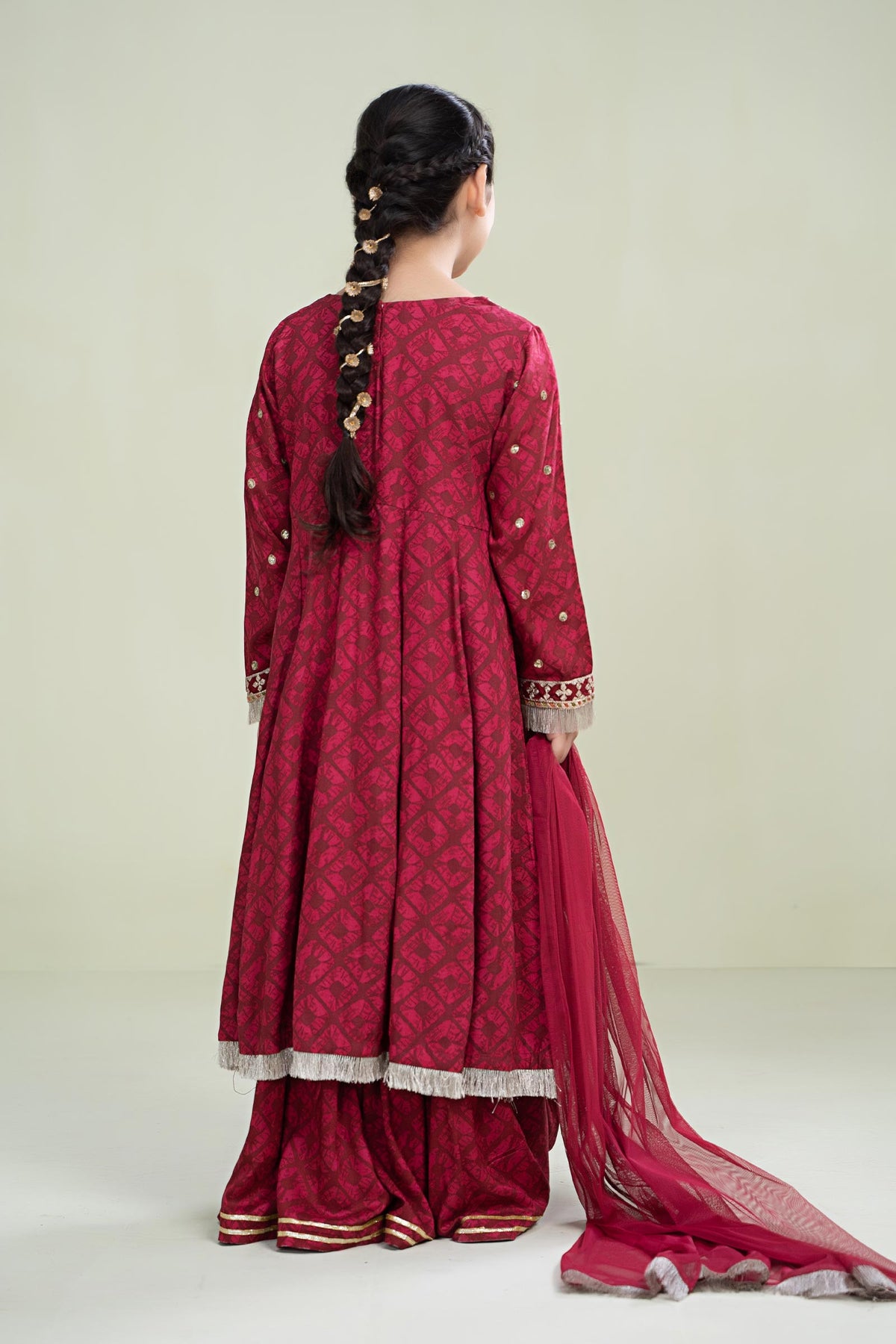 Suit Maroon MKD-W23-14 – Maria.B. Designs (PK)