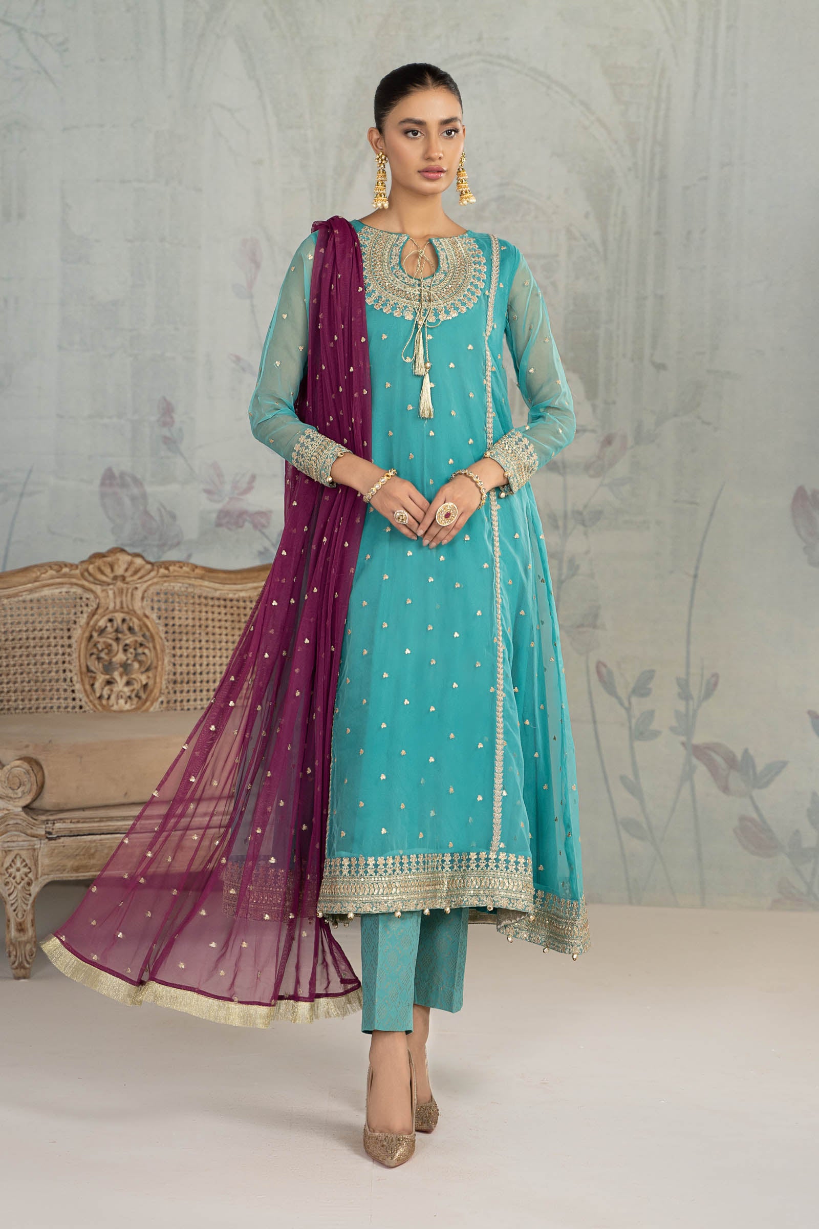 Suit Ferozi SF-W20-87-AA – Maria.B. Designs (PK)