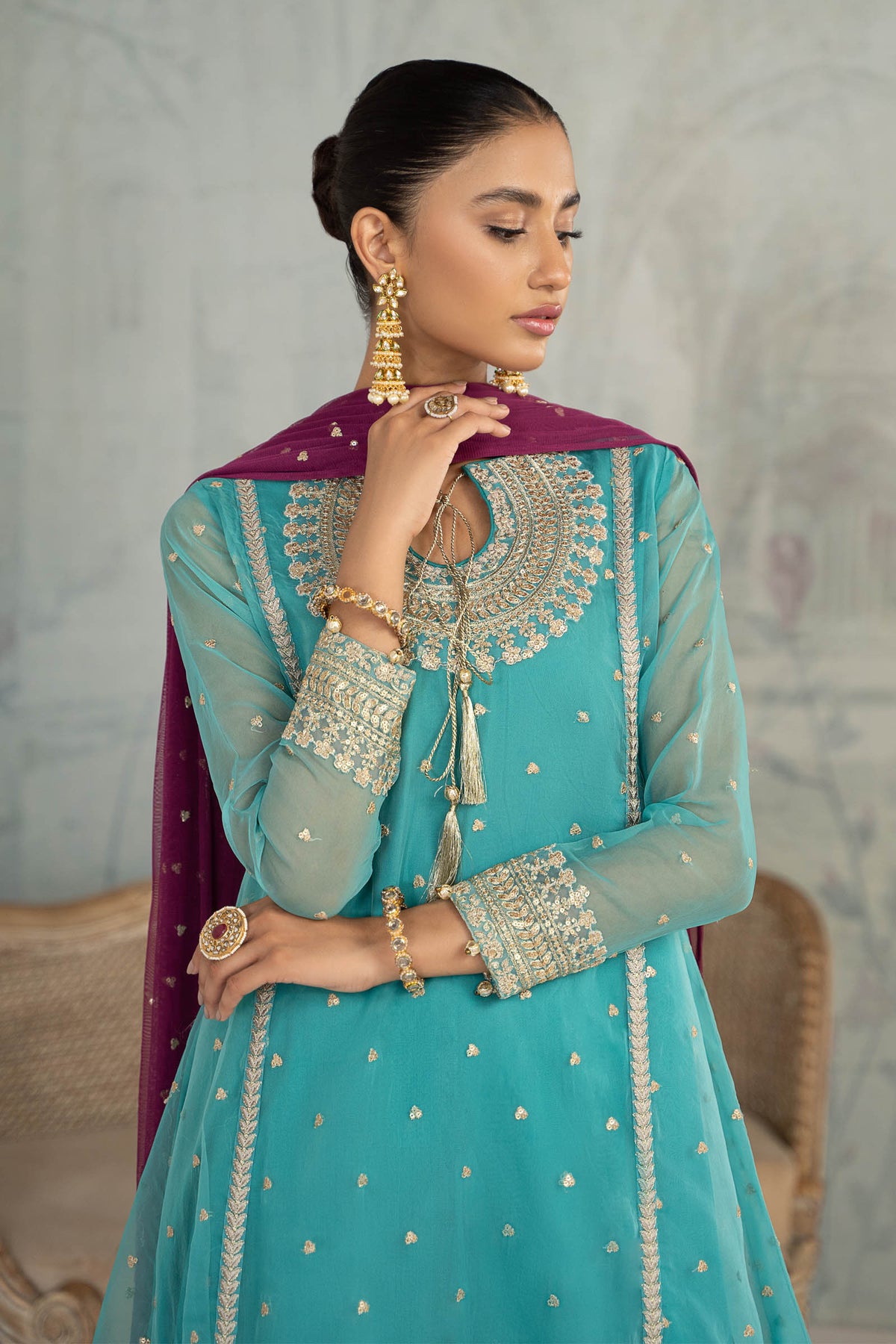 Suit Ferozi SF-W20-87-AA – Maria.B. Designs (PK)