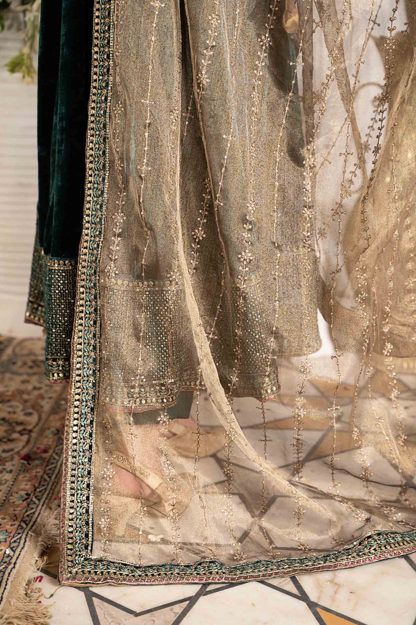 Suit Teal Green SF-W23-02 – Maria.B. Designs (PK)