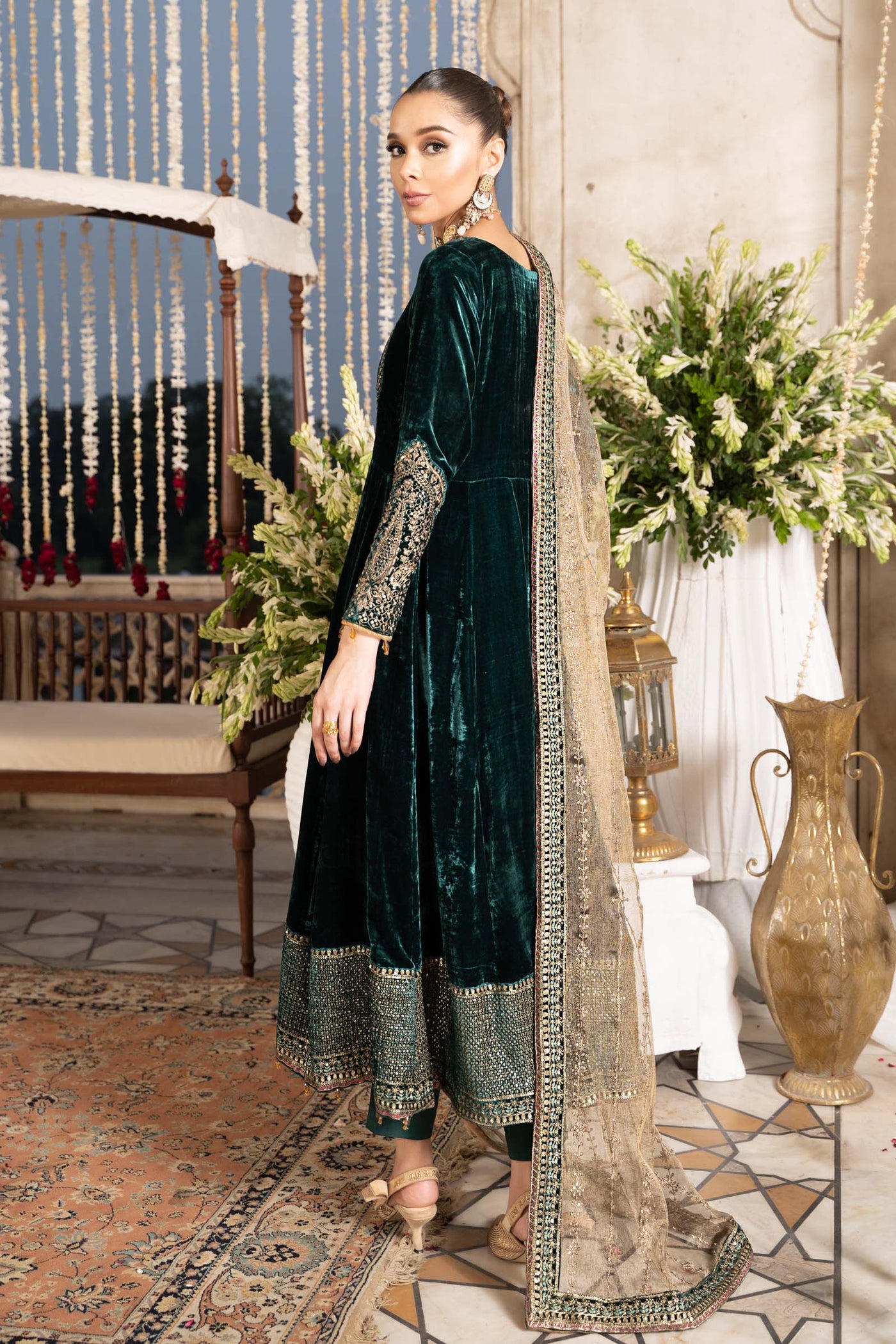 Suit Teal Green SF-W23-02 – Maria.B. Designs (PK)