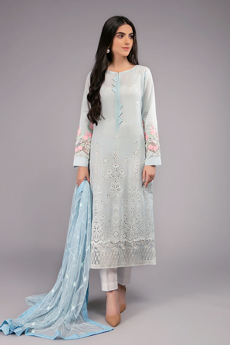 Suit Ice Blue DW-EF20-11 is available in Ice Blue Color - Maria.B ...