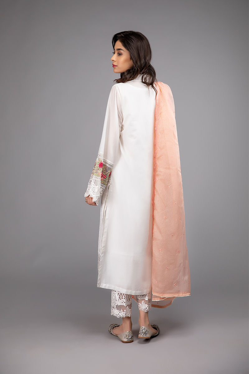 Suit White DW-EF20-33 is available in White Color - Maria.B. – Maria.B ...