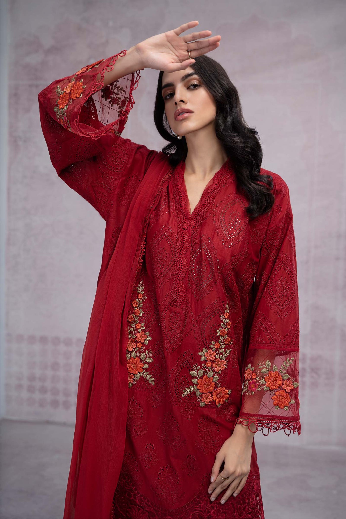 Suit Red DW-EF23-19 – Maria.B. Designs (PK)