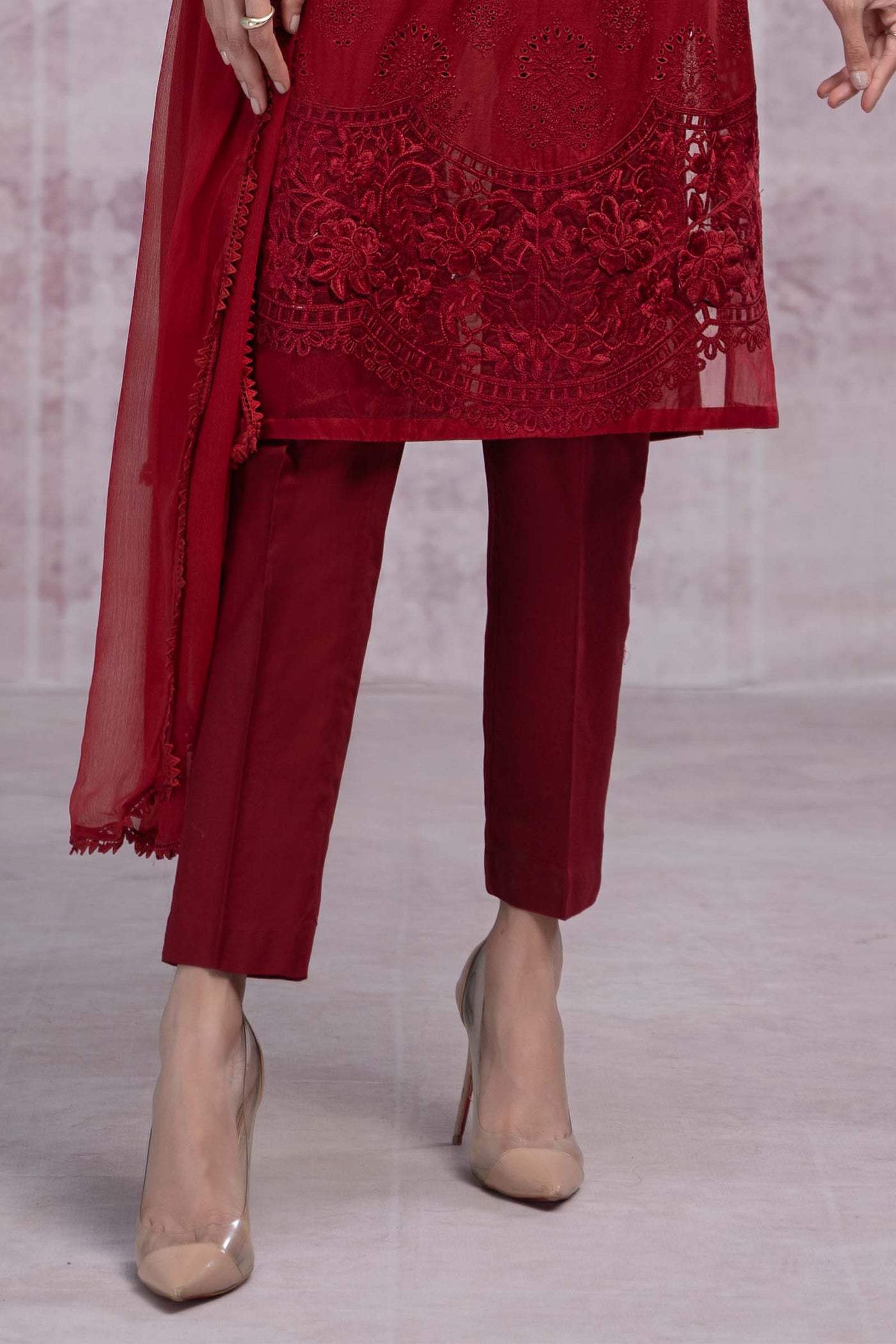 Suit Red DW-EF23-19 – Maria.B. Designs (PK)