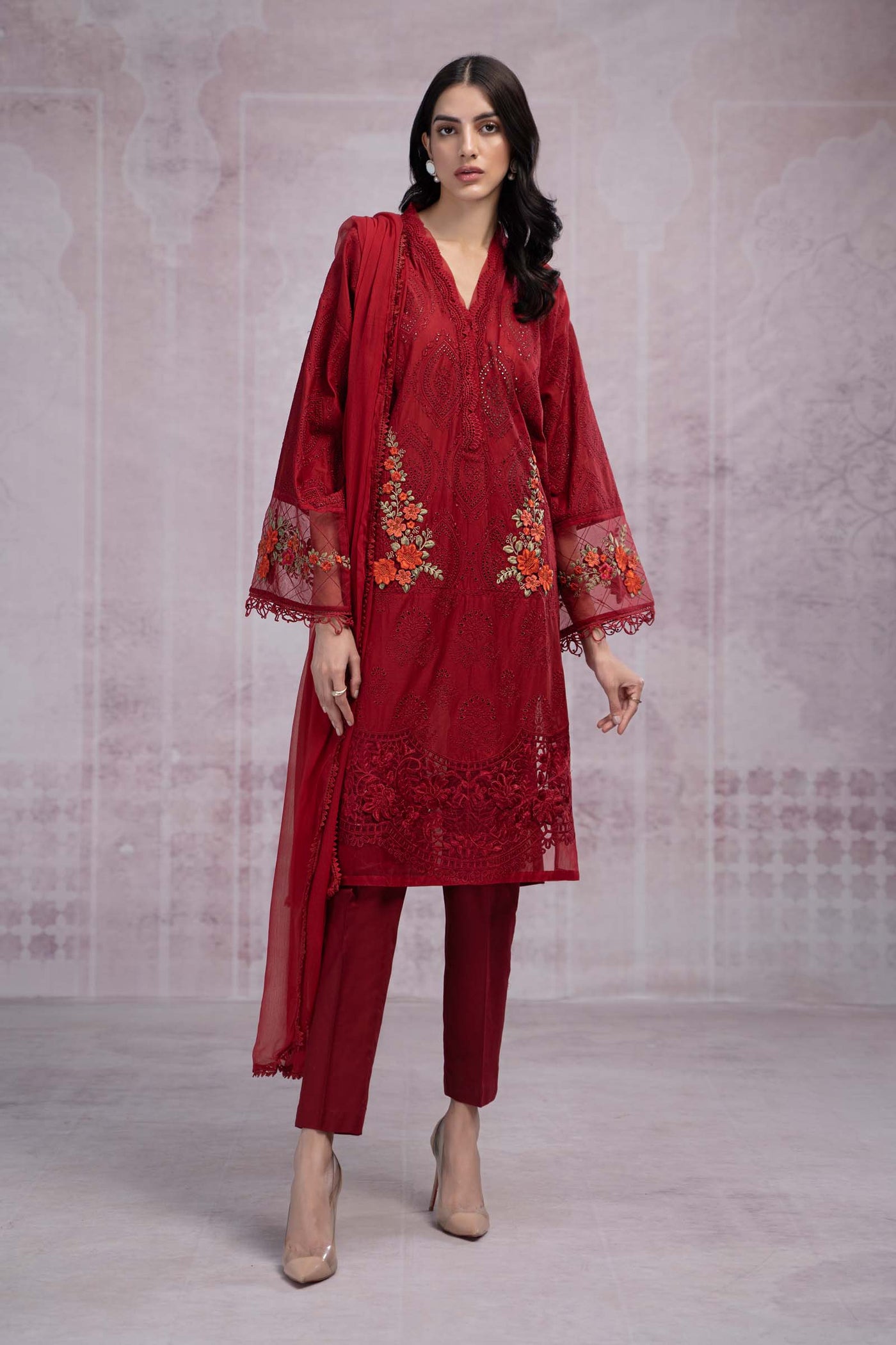 Suit Red DW-EF23-19 – Maria.B. Designs (PK)