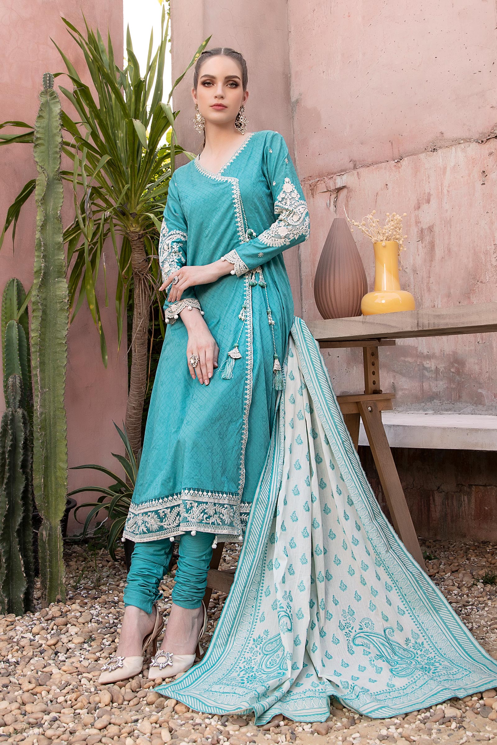 Suit Ferozi DW-EF23-29 – Maria.B. Designs (PK)