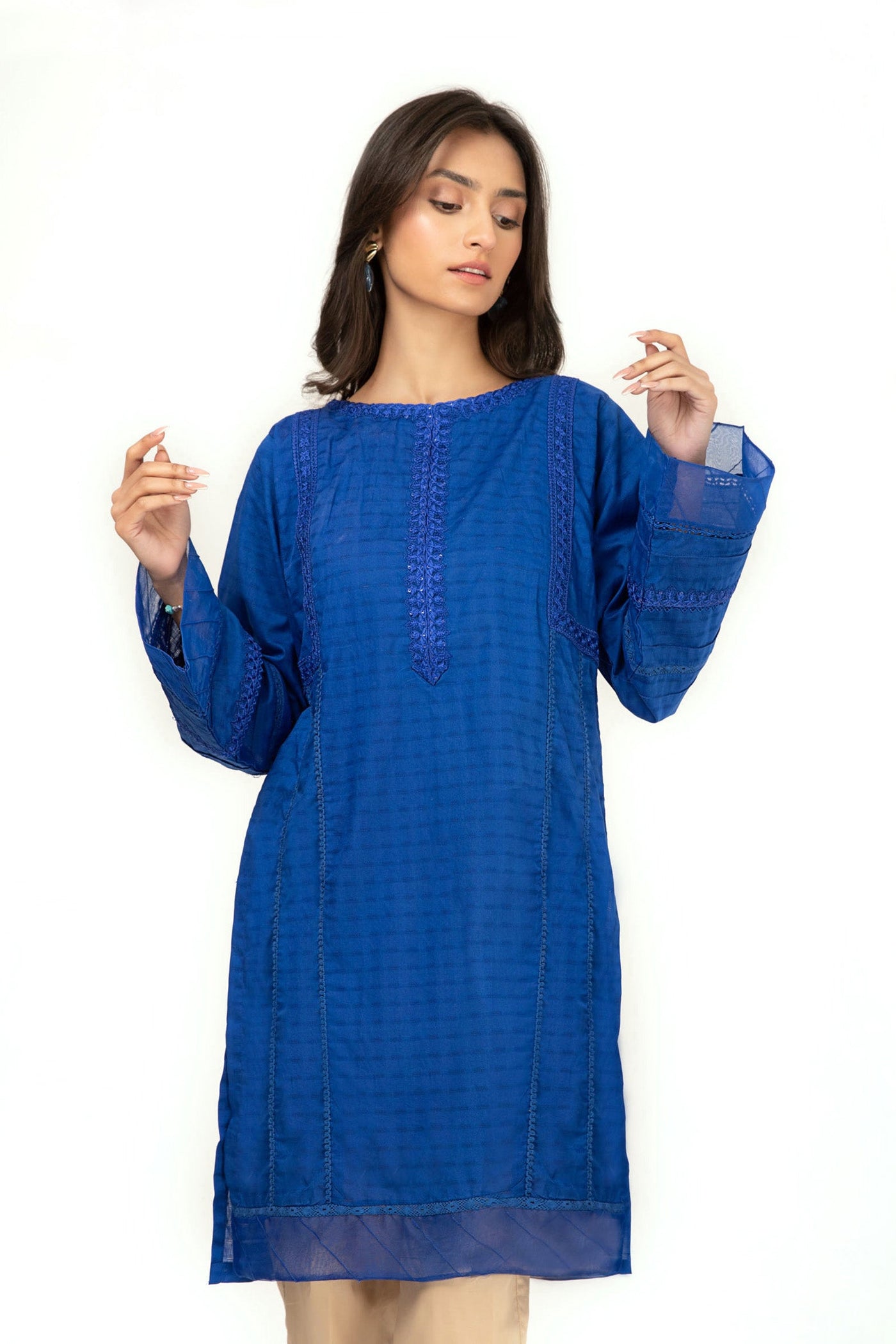 Shirt Blue MB EF23 65 Maria B Designs PK Shirt Blue MB EF23 65 Maria B Designs PK