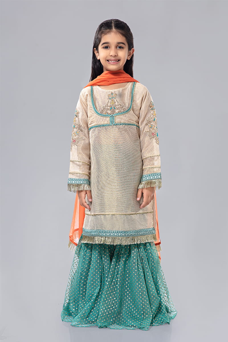 Suit Off White MKS-EF20-20 is available in Off White Color - Maria.B ...