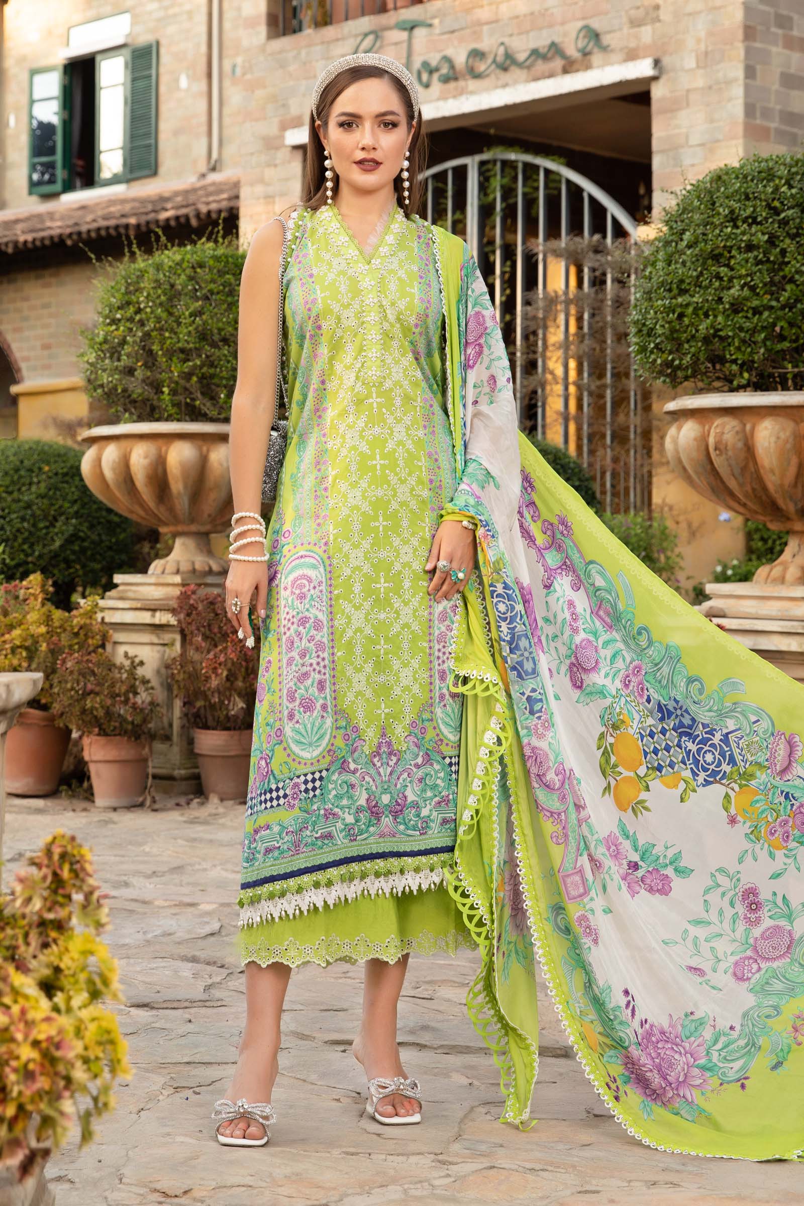 Unstitched M.Prints | MPT-1705-A – Maria.B. Designs (PK)