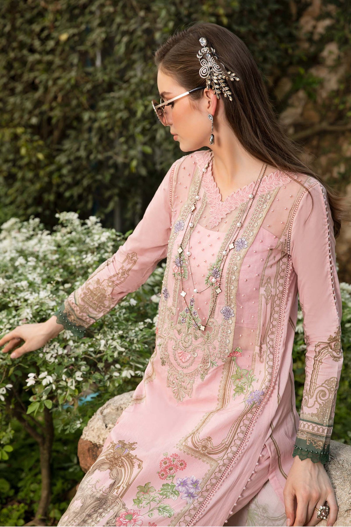 Unstitched M.Prints | MPT-1713-A – Maria.B. Designs (PK)