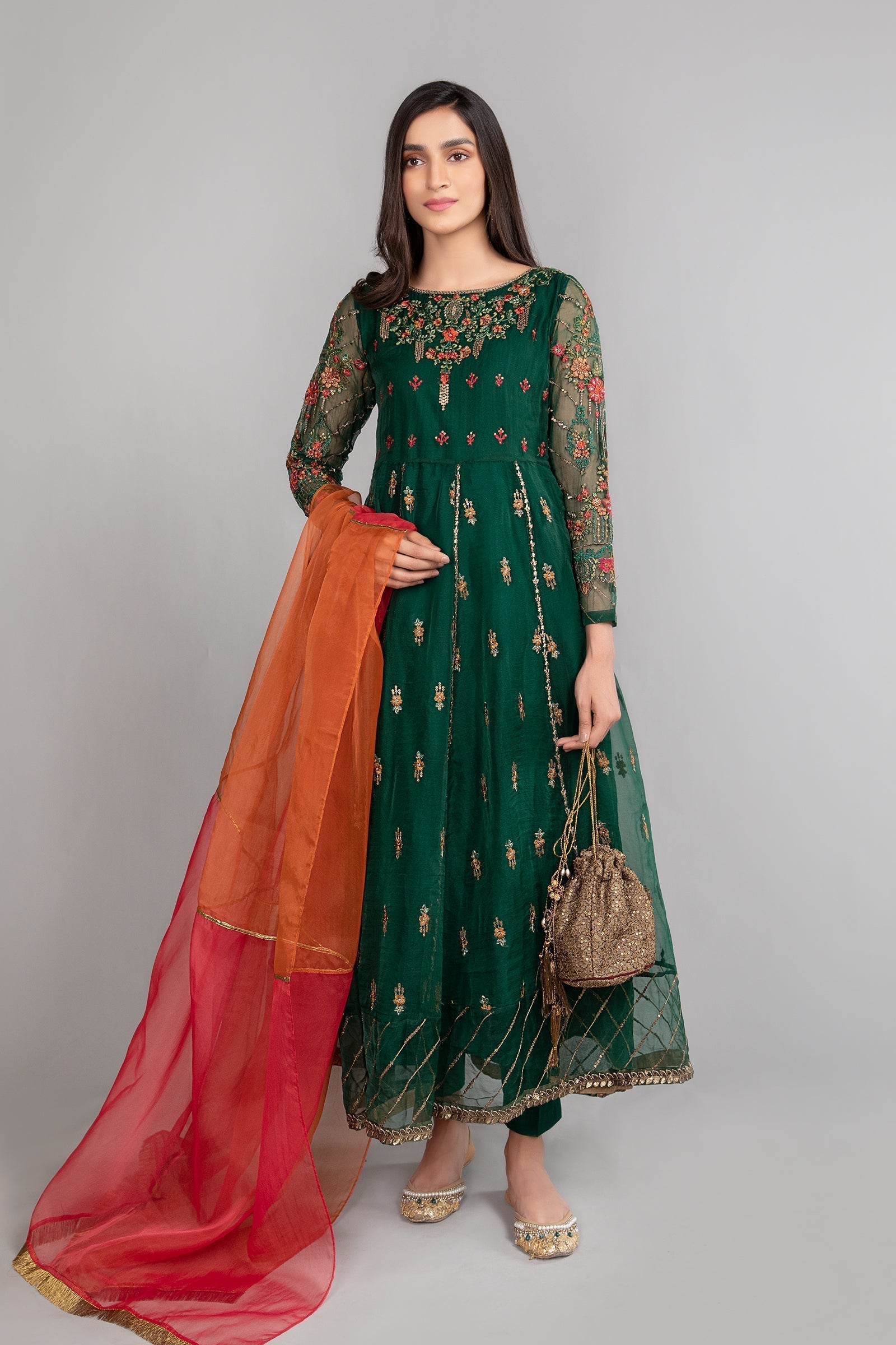 Suit Bottle Green SF-SS21-07 is available in Bottle Green Color - Maria ...