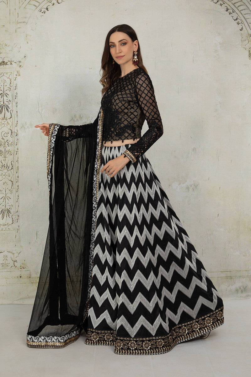 Suit Black BDS-2203 is available in Black Color - Maria.B. – Maria.B. Designs (PK)