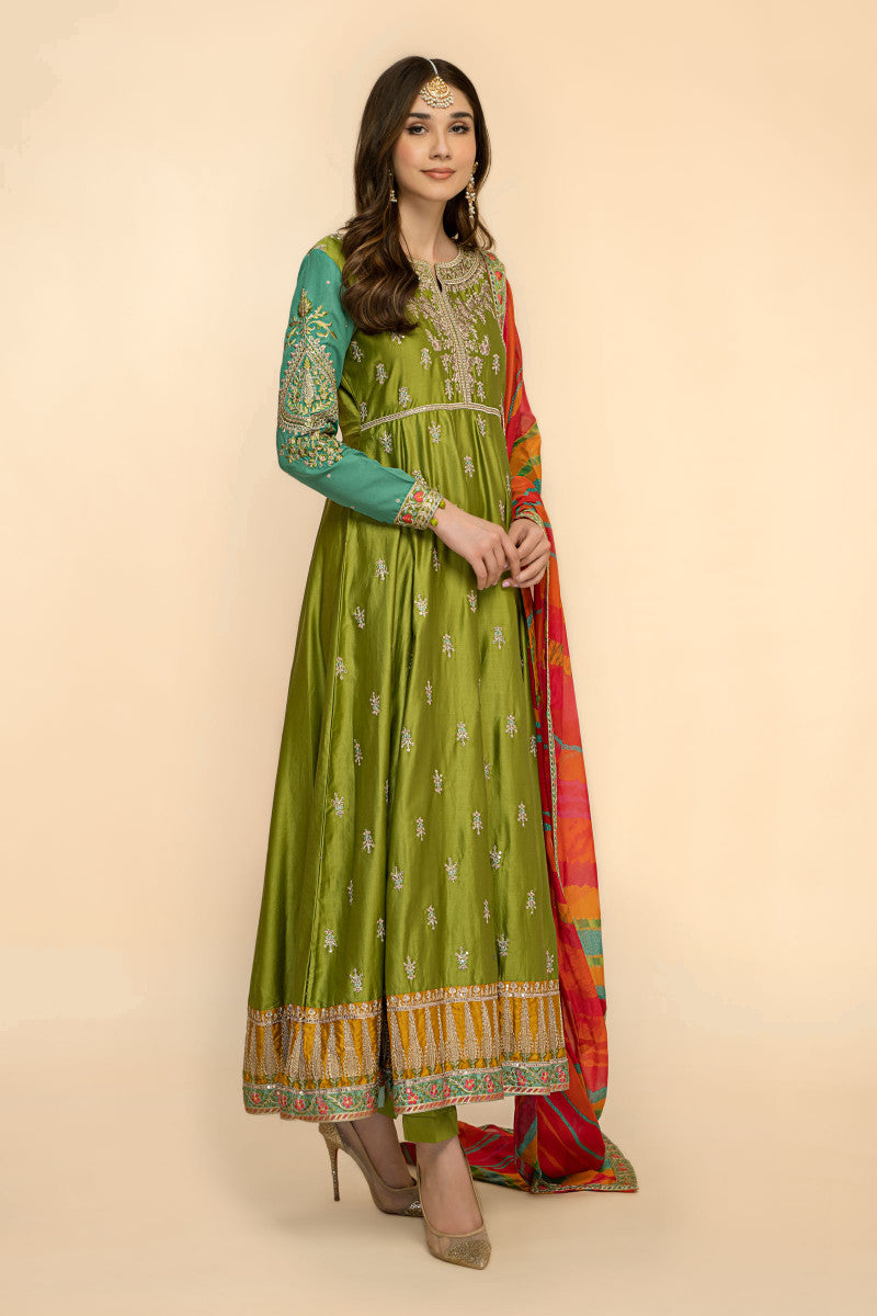Suit Green and Ferozi CSS-502 – Maria.B. Designs (PK)