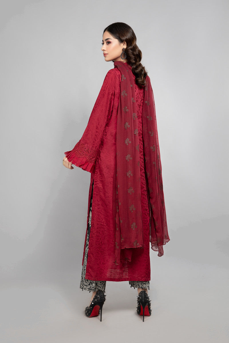Suit Red DW-EA20-11 is available in Red Color - Maria.B. – Maria.B ...