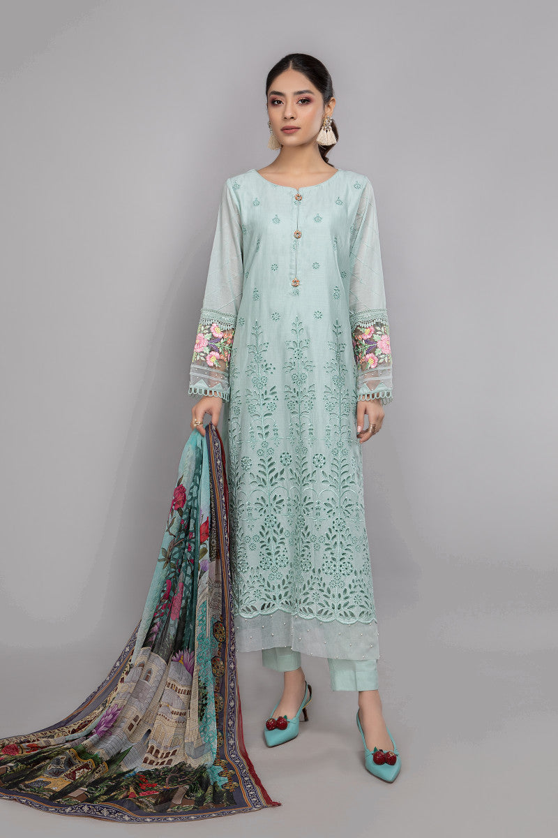 Suit Ferozi DW-SS21-15 is available in Ferozi Color - Maria.B. – Maria ...