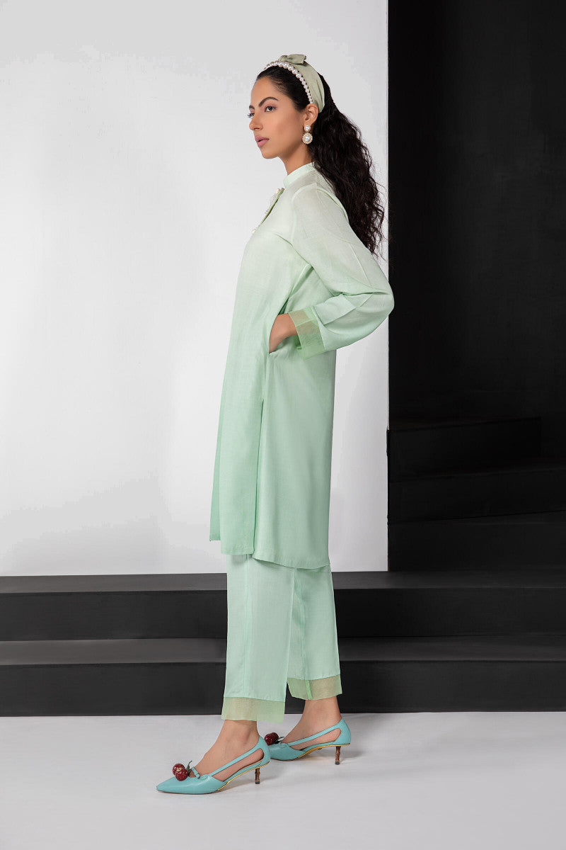 Suit Green MB-SS21-150 is available in Green Color - Maria.B. – Maria.B ...