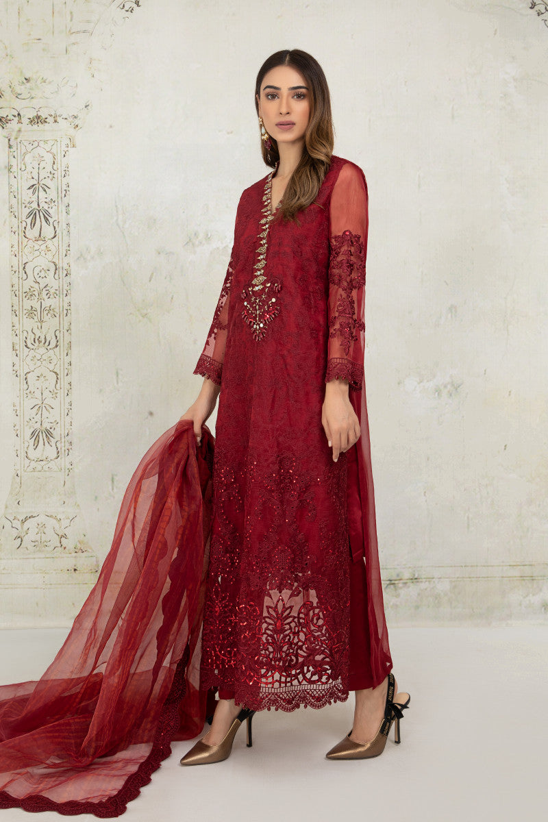 Suit Maroon SF-EA21-20 is available in Maroon Color - Maria.B. – Maria ...